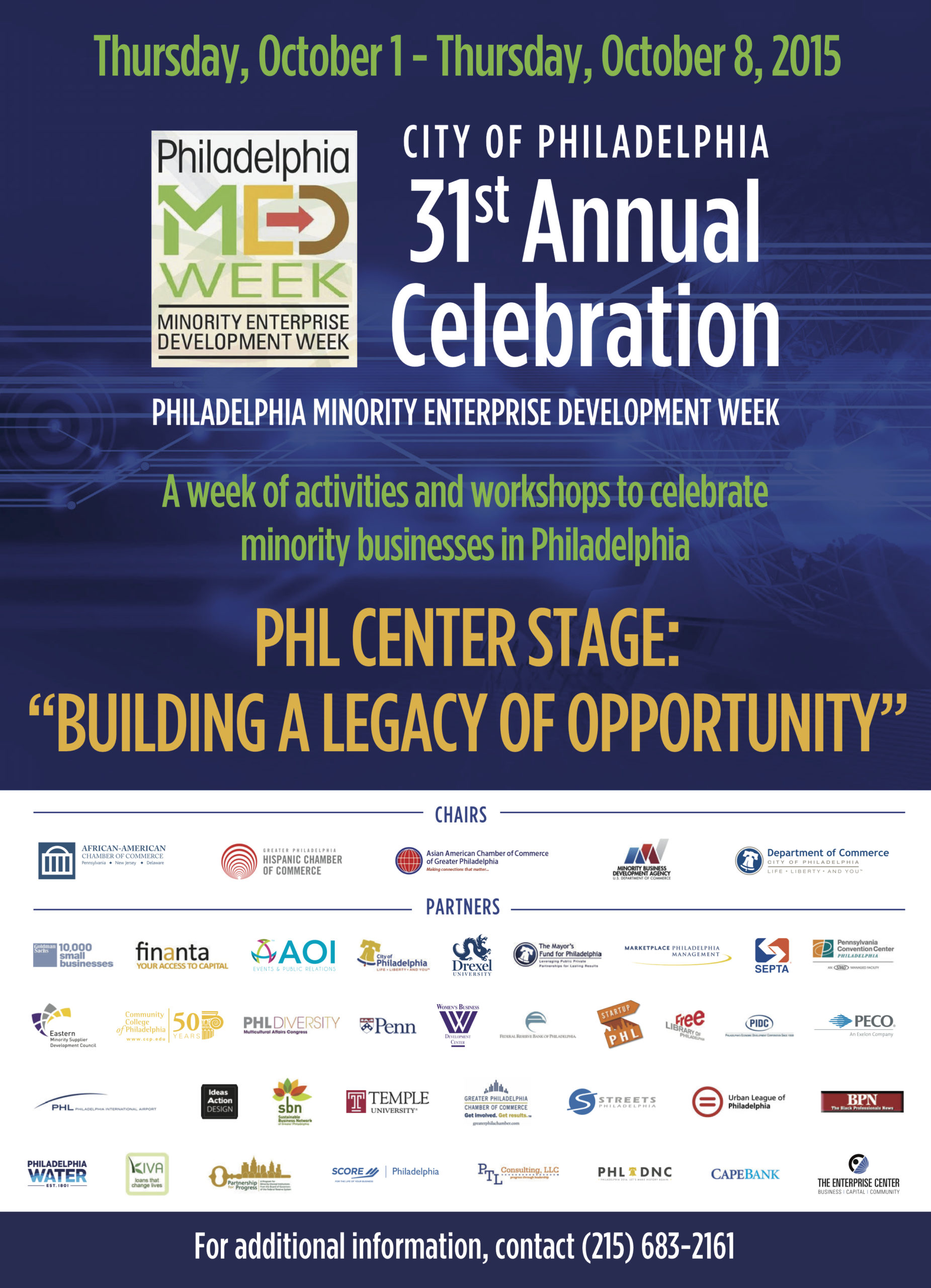 31st Philadelphia Minority Enterprise Development (MED) Week - BTC ...